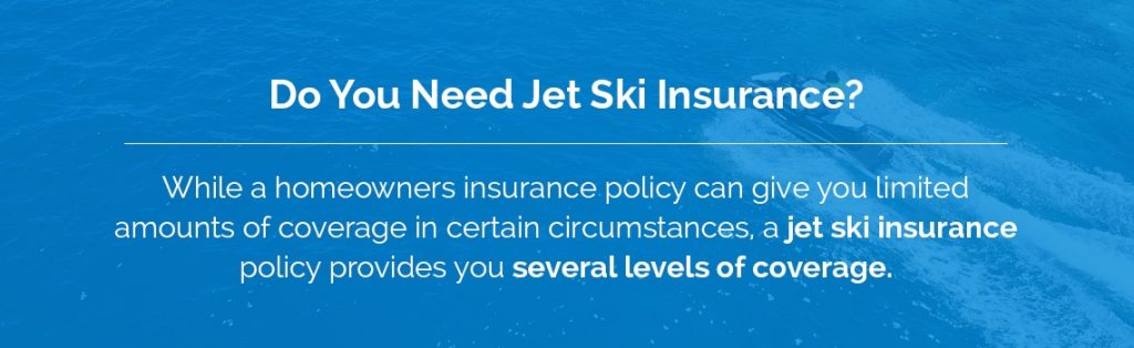 Jet Ski and Personal Watercraft Insurance Explained