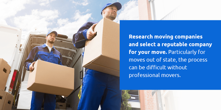 Step-by-Step Guide for Moving to a New State