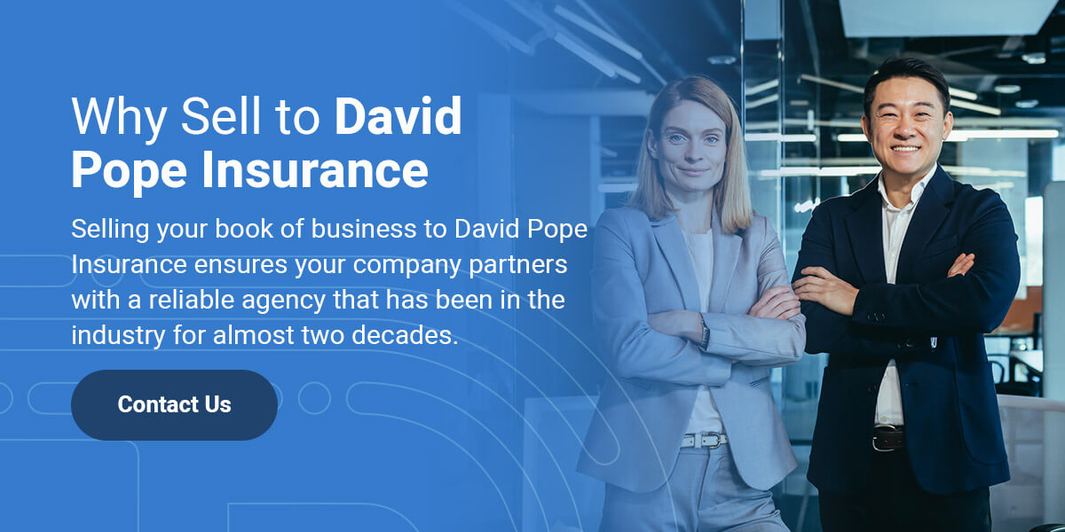 Selling Your Insurance Book of Business | David Pope